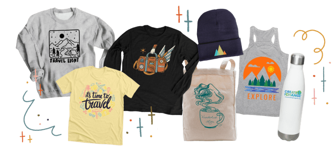 Our Favorite Merch and Design Ideas for Travel Influencers | Bonfire