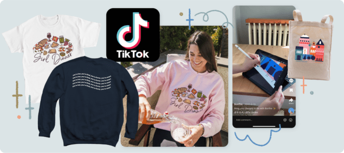 How to Sell Custom Merch on TikTok | Bonfire
